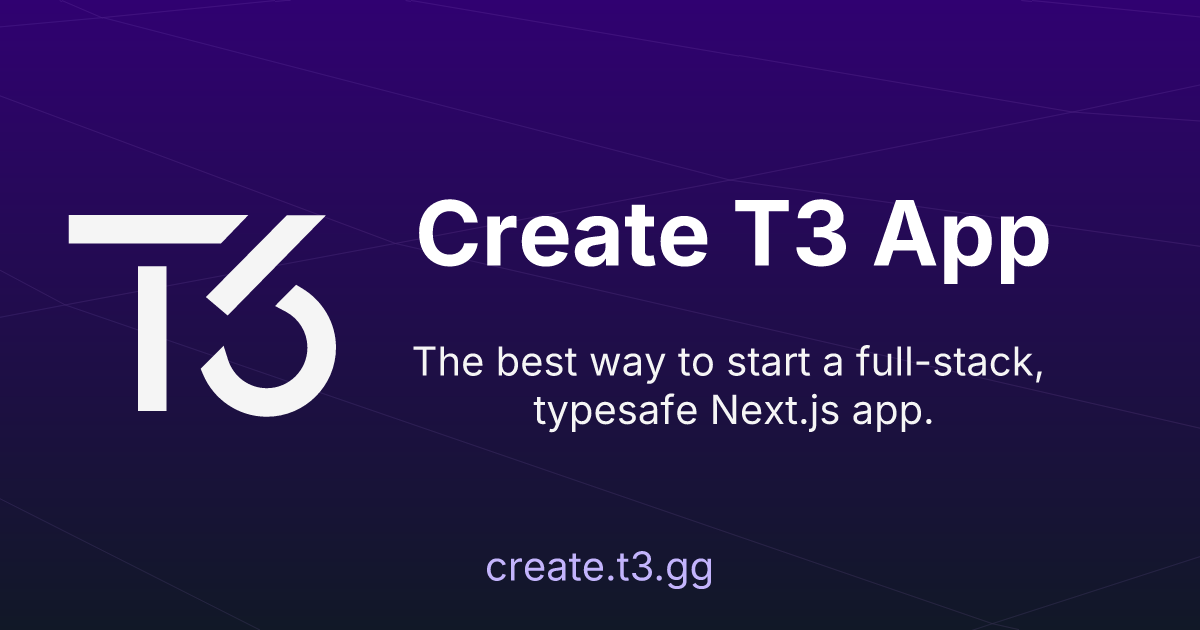 Create T3 App